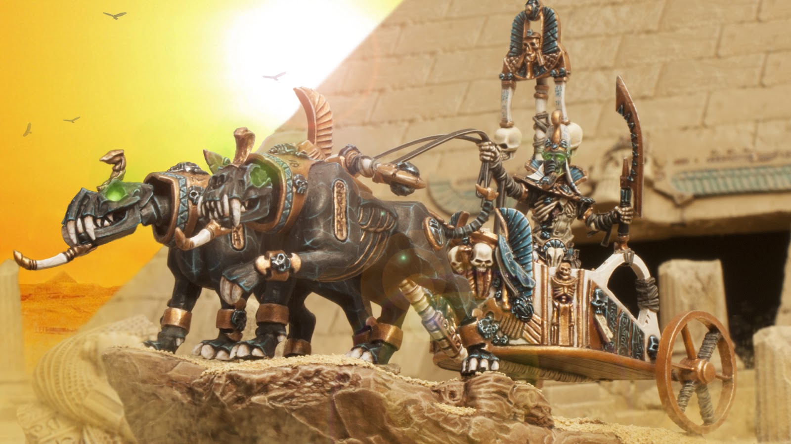 Mengel Miniatures: GALLERY: Tomb King Army Showcase