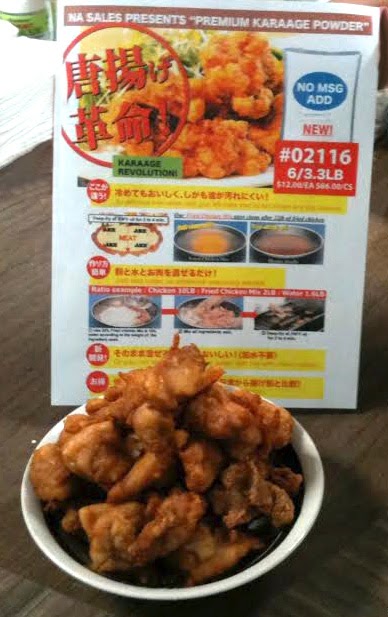 N.A. Sales: NA Sales Premium Karaage Powder for your Karaage Revolution!