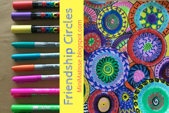 Mini Matisse: Friendship Circles