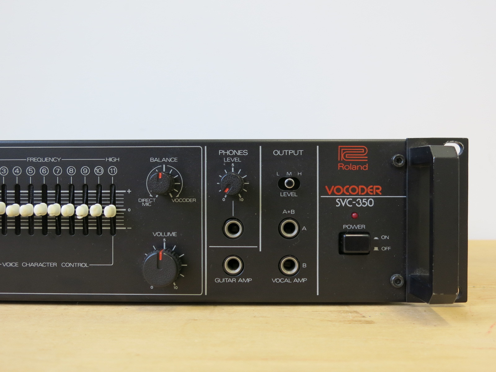 MATRIXSYNTH: Roland SVC-350 Vintage Analog 11-band Vocoder SN 463944