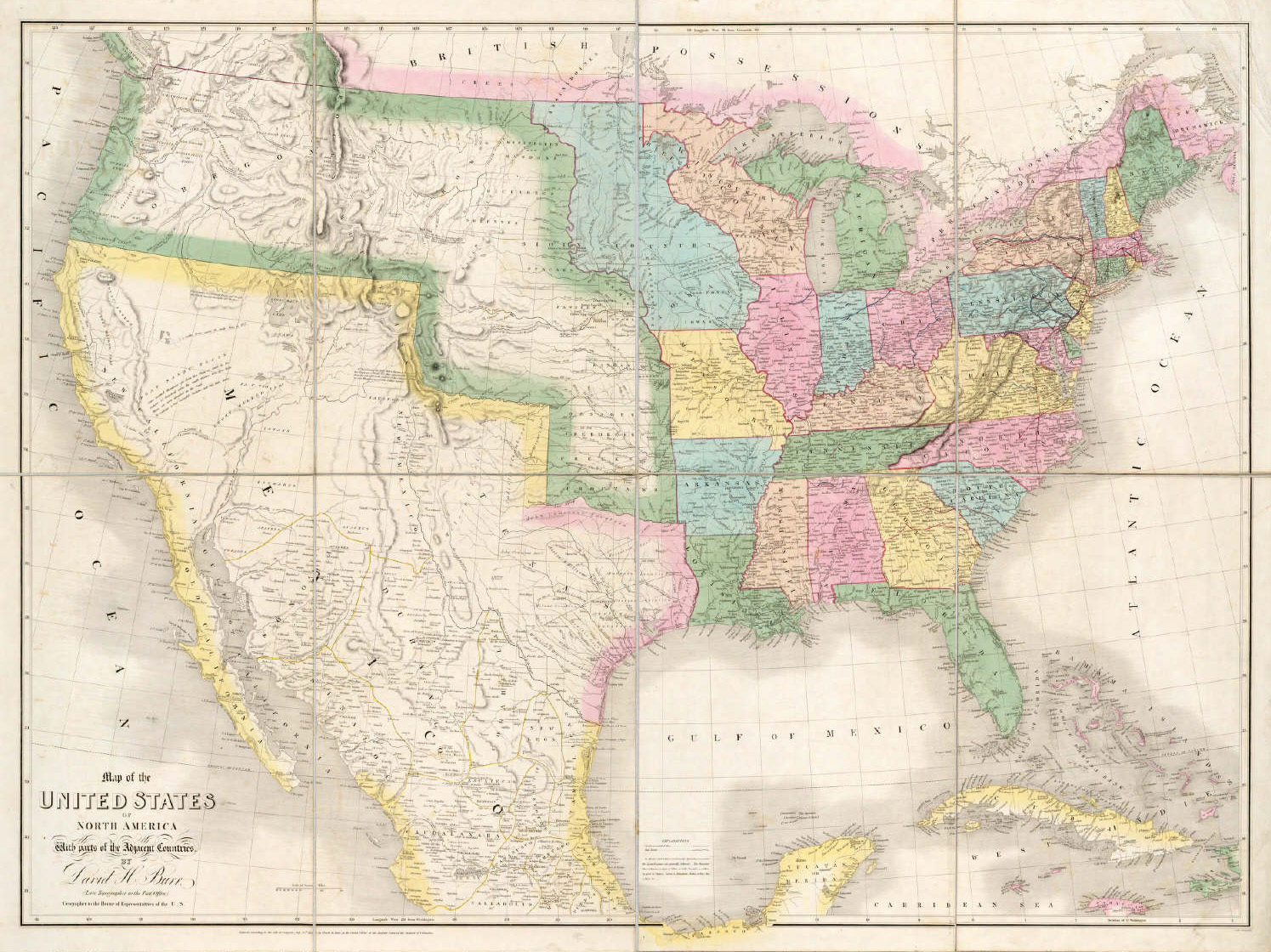 Antique Prints Blog: Shaping the Trans-Mississippi West: 1840-1849. Part 3.