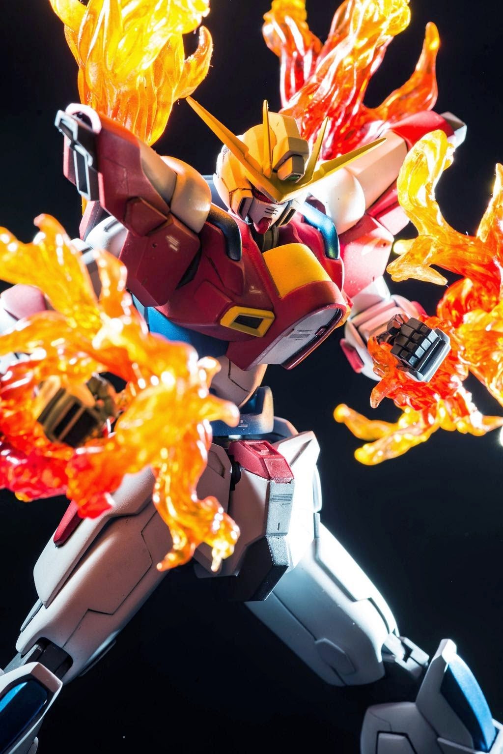 Gundam Family: 1/100 Build Burning Gundam Semi Scratch Build