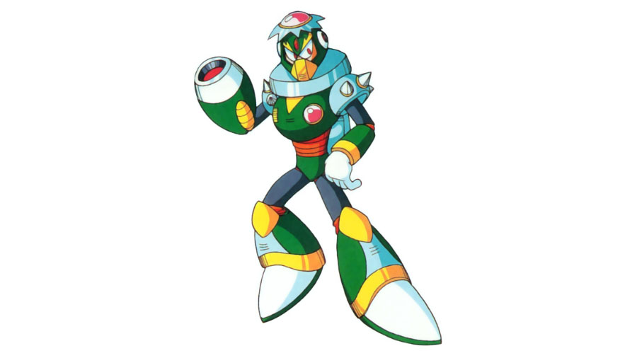 ROCKMAN MEGA WORLD BOSS 05.百萬水捲S(Mega Water S) - RMMH洛克人回憶之館