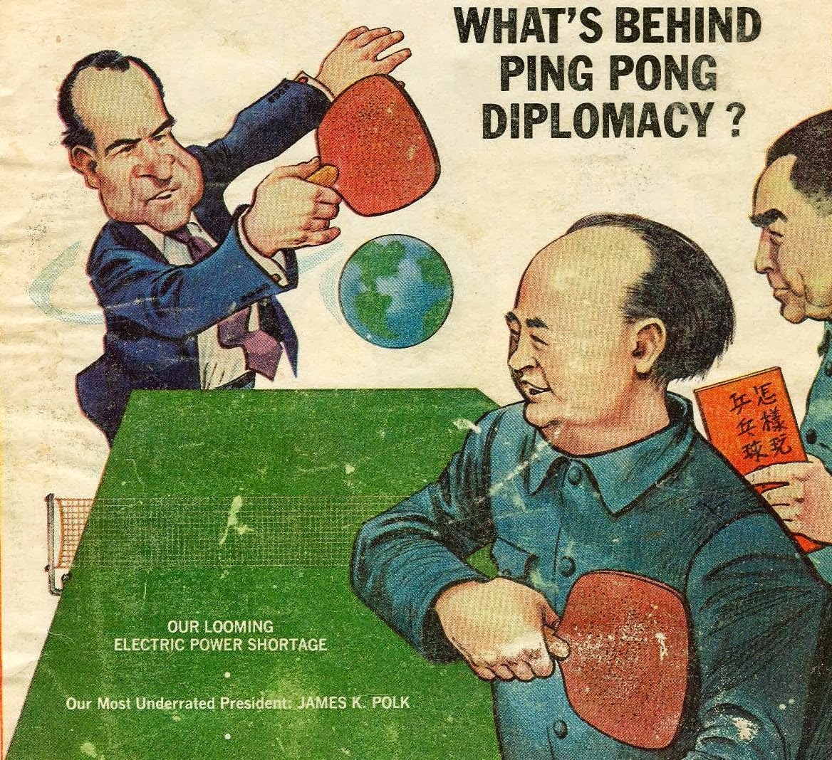 Luca Traini: QUANDO LA STORIA FA "PONG" Nixon, Mao e un leggendario ...