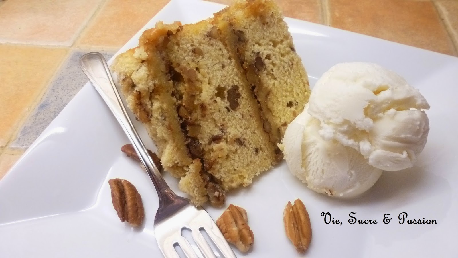 Vie, Sucre & Passion: Gâteau "Tarte aux pacanes"... Vous devez ...