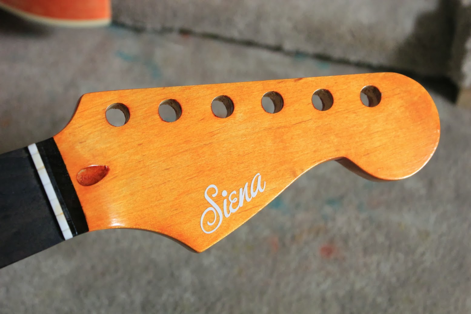 Guitar Kit Builder: Siena's Stratocaster - Custom Headstock Decal