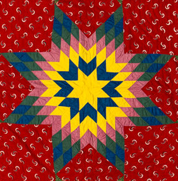 Cloud of Quilt Patterns: Sugar Loaf as a Square Block