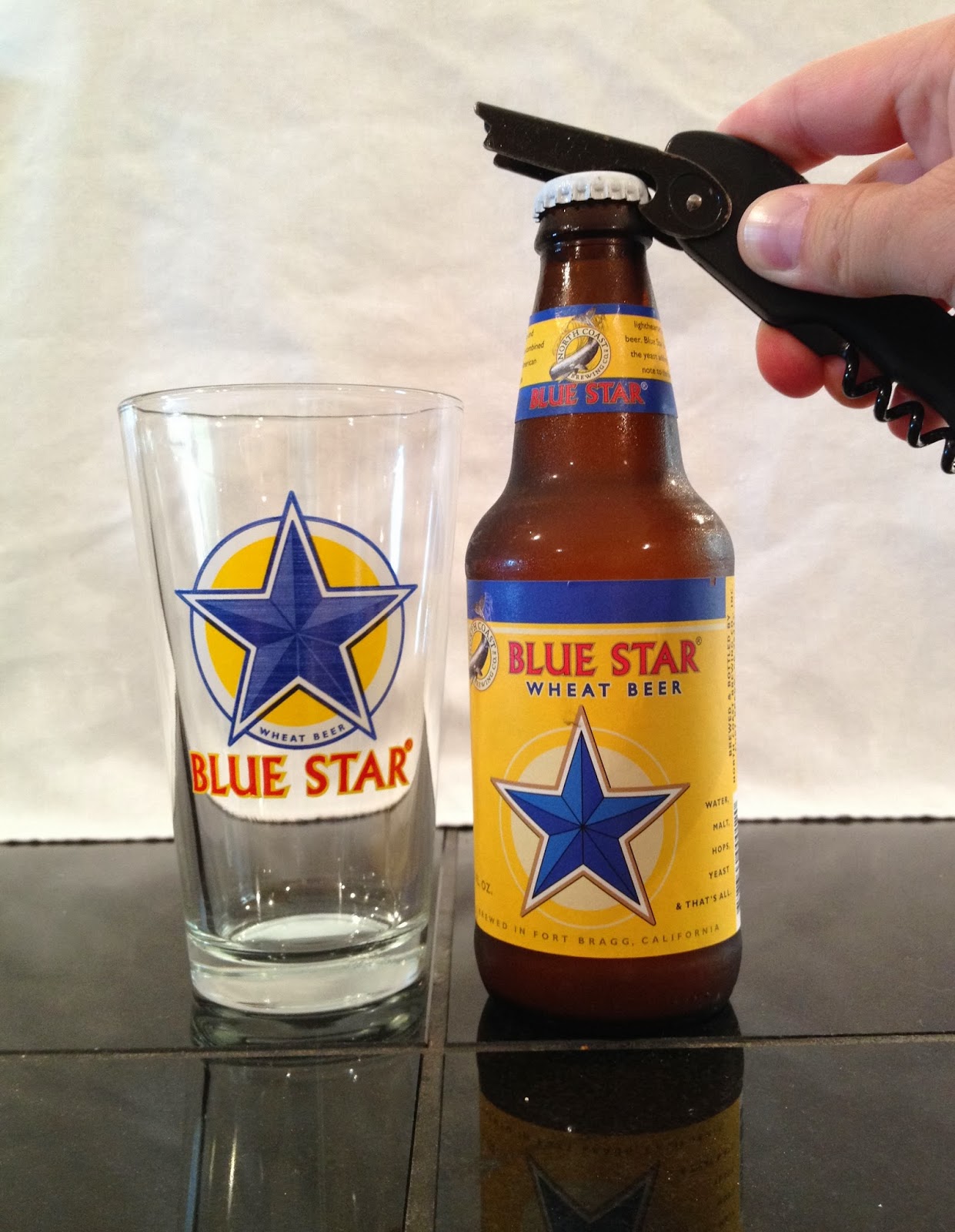 NorCal Beer Blog: North Coast Brewing Company Blue Star Wheat Beer