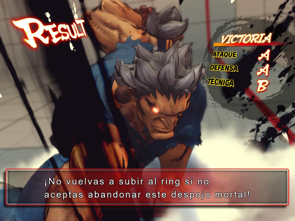 R.Mika's Training Room: Frases de Victoria SSF IV: Akuma