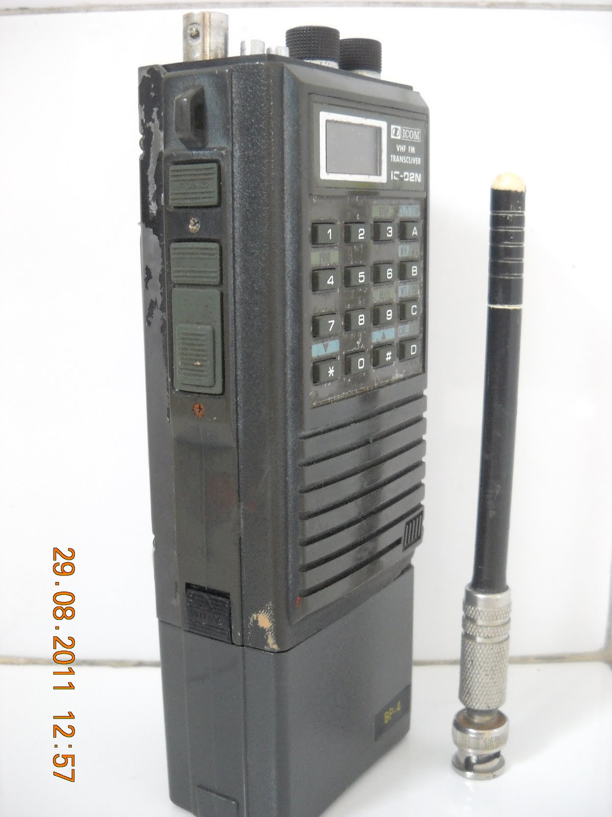 Sinar Agung ( Y C 2 V D I ): HT ICOM 02N ( TERJUAL )