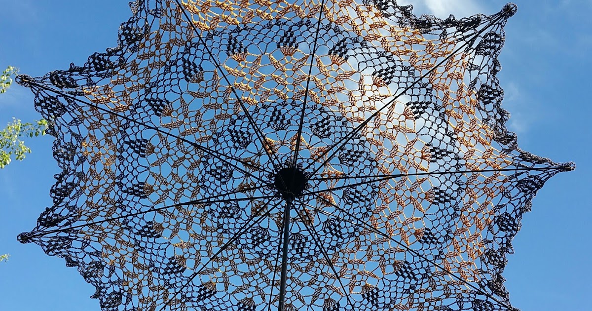 Crocheters of Awesome: Tutorial - Pretty Parasols
