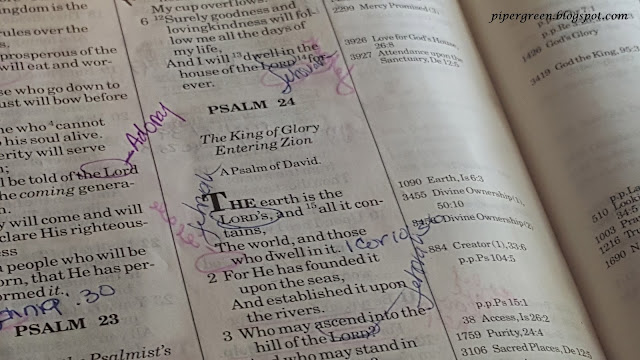 Theologos: Psalms To See Me Through Psalm 24: Who Is This King Of Glory?