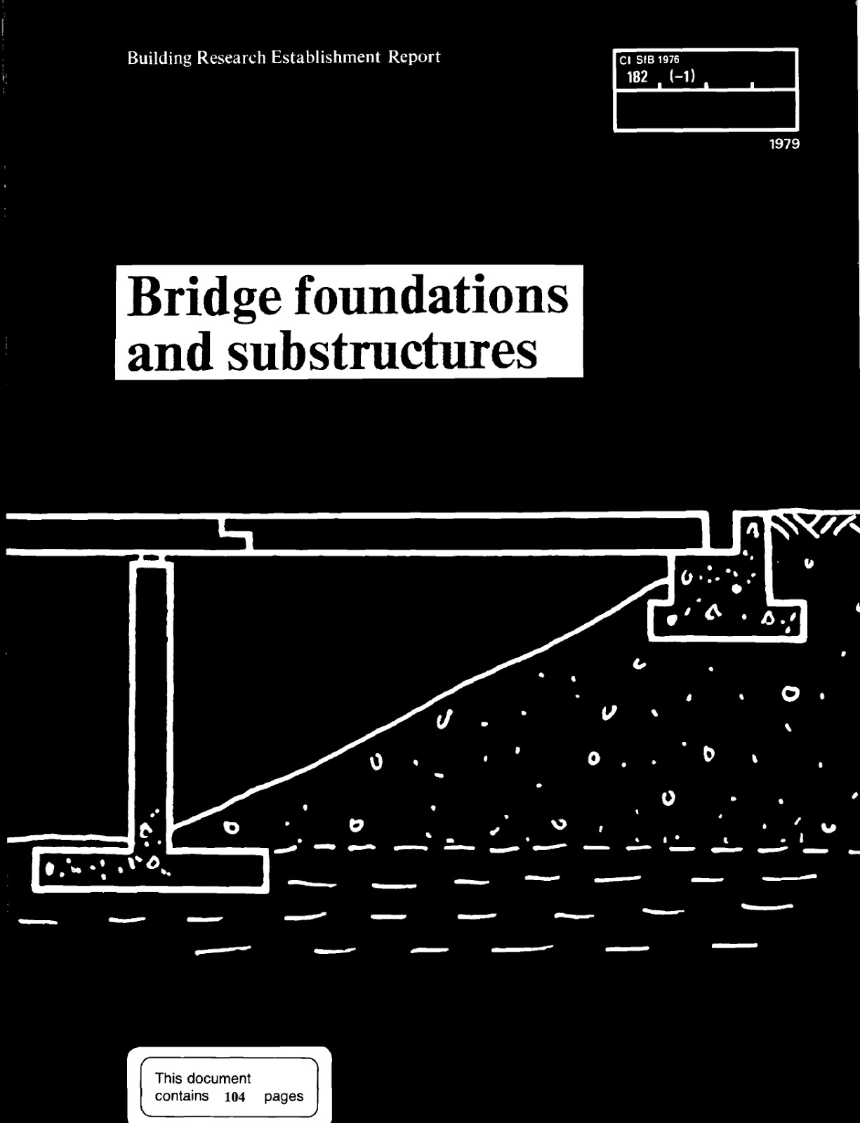 Bridge foundation and substructures