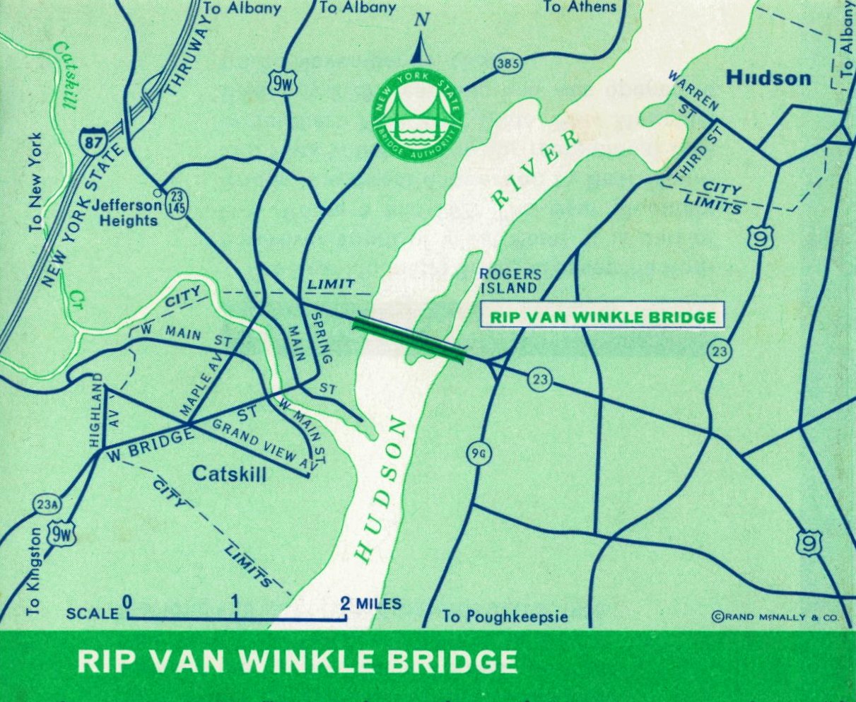 Hudson Valley Gal: New York State Bridge Authority Rip Van Winkle ...