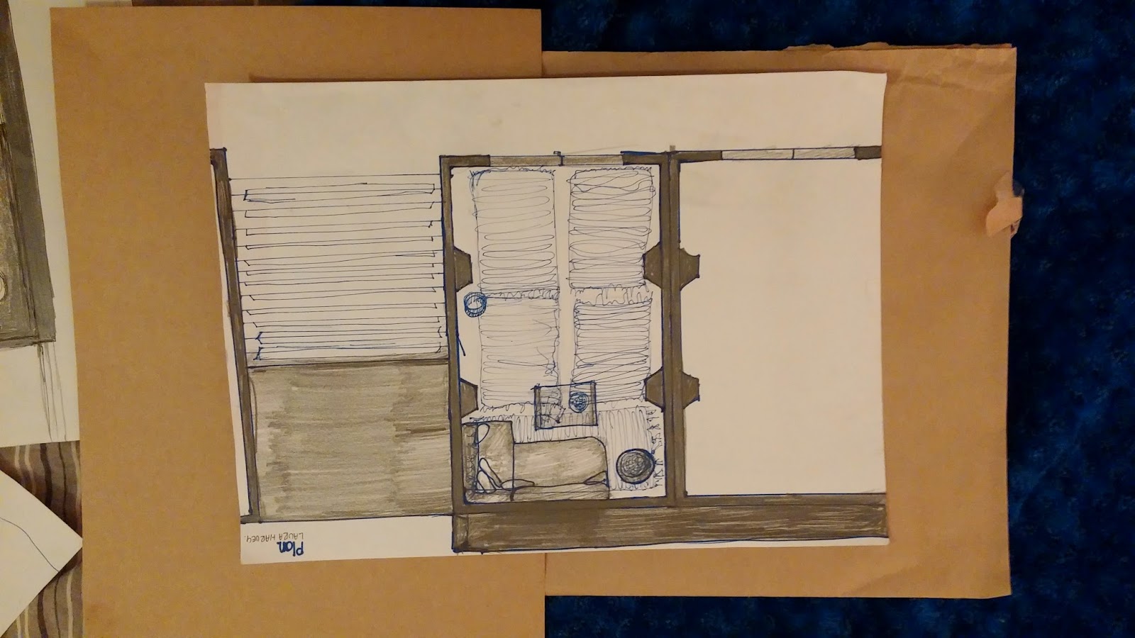 Lauras space blog: Week 5 Draft Plan, Section, Elevation and ...