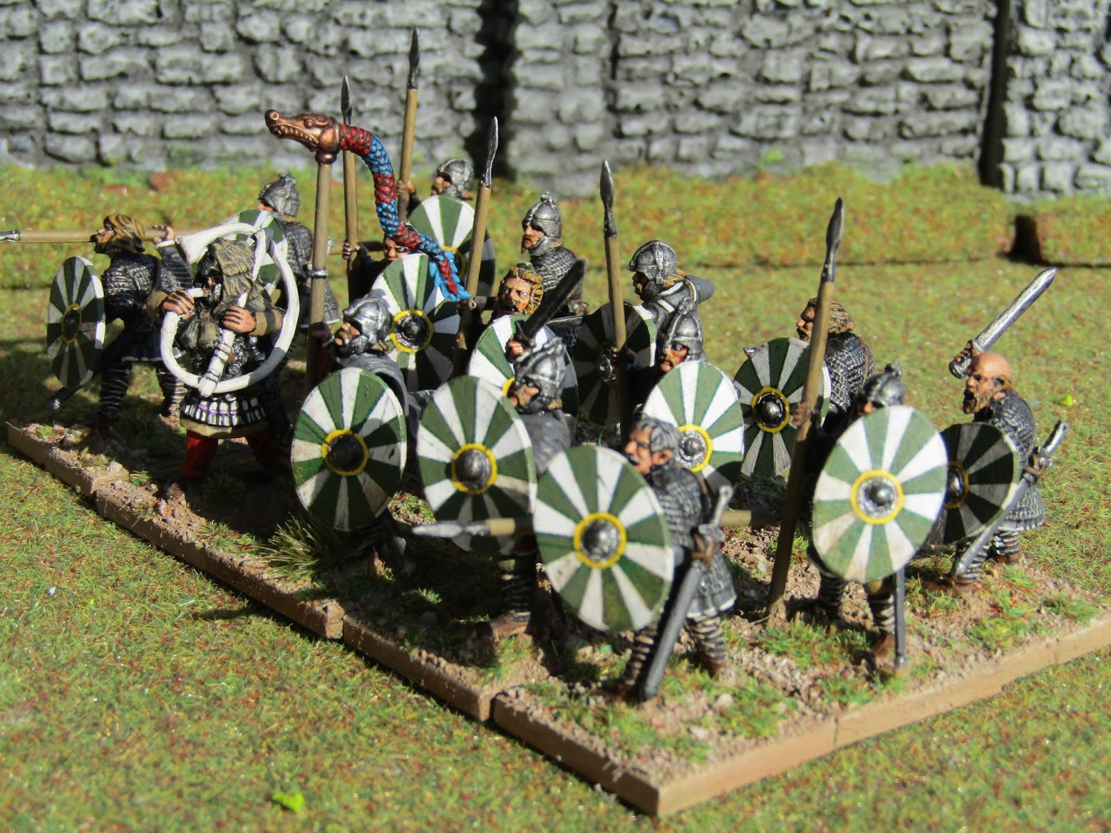 A wargame page: Roman unit: Lanciarii Gallicani Honoriani