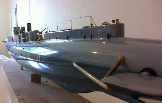 Steel shipyard: K class submarine model