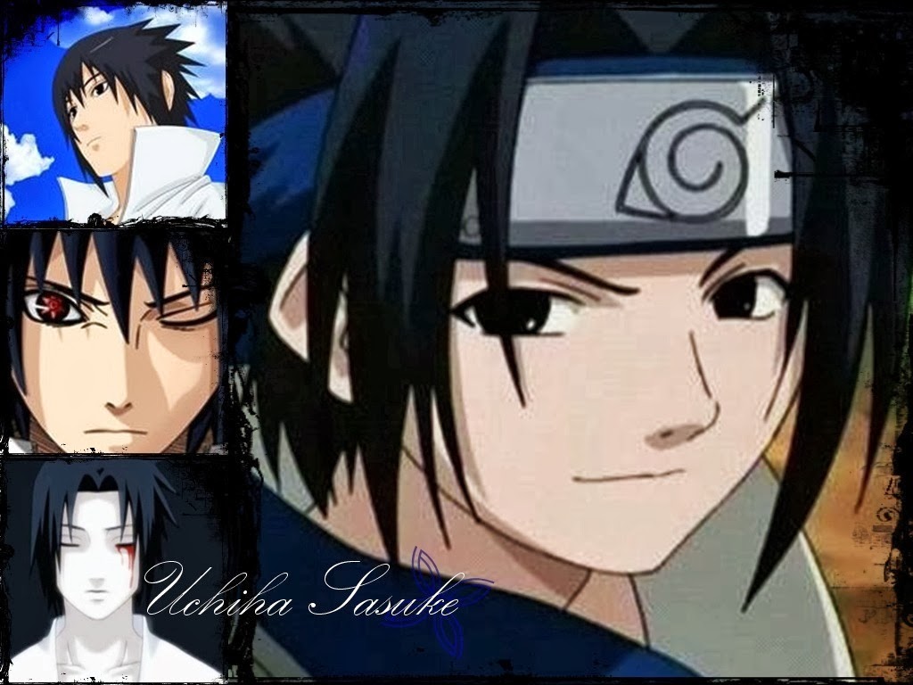 cool anime character: Sasuke Uchiha