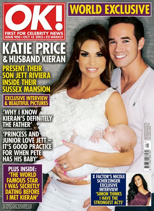 Creative Energy: Katie Price back on the cover of OK!