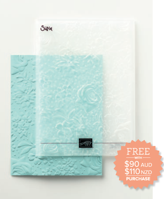 distINKtive STAMPING designs : Country Floral Embossing Folder