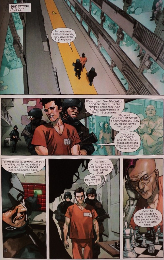 Arion's Archaic Art: Supercrooks # 1 - Mark Millar & Leinil Francis Yu