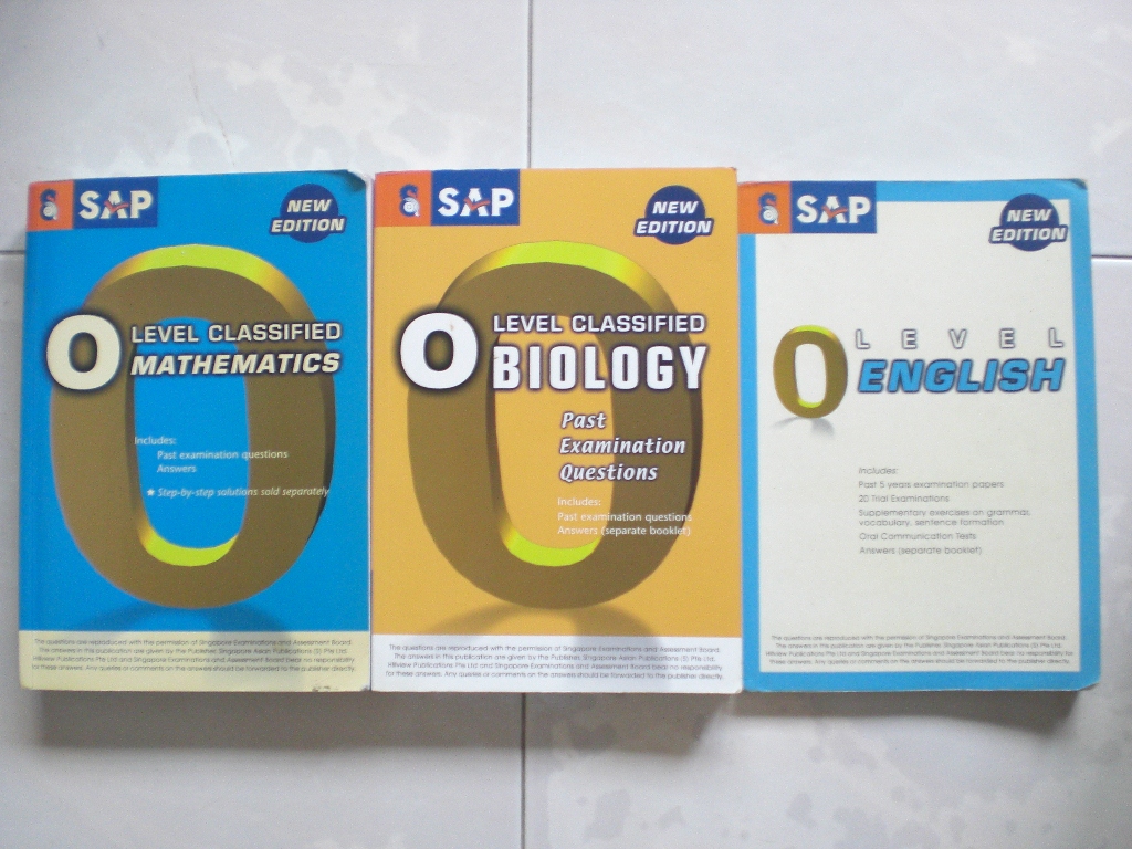 Your Treasure Shop: GCE O Level / Sec 4 - Assessment Books