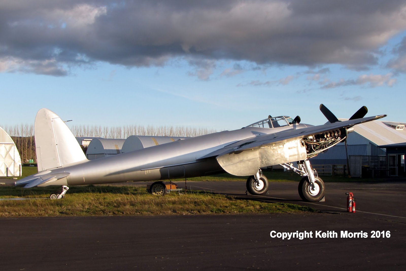 NZ Civil Aircraft: DH 98 Mosquito T III ZK-FHC Today 19-8-2016