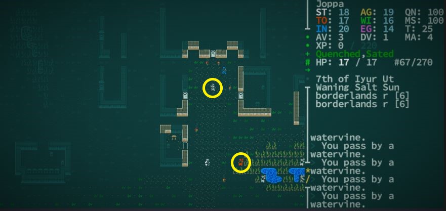 Caves of Qud日誌 その①