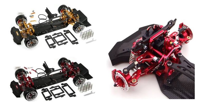 イーグル「TT02-RWD V2 ドリフトGRTシャーシキット(GO,LBL,PU,RE)」登場|ラジコンもんちぃ - オフロード/オンロード/ドリフト ラジコンニュース