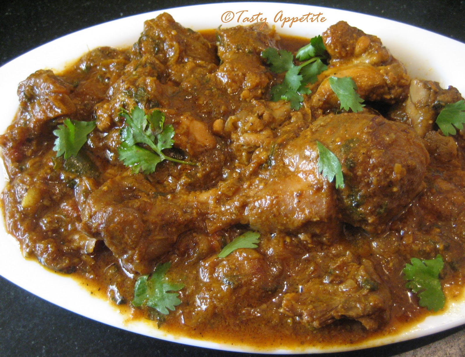 Spicy Chicken Masala & Blog Awards..!