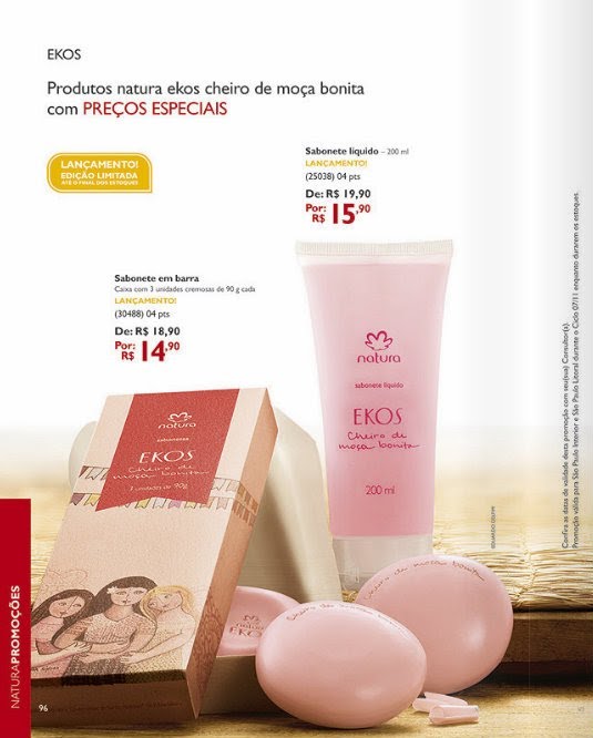 Jeito de Moça Bonita: Cheiro de moça bonita, adoro!