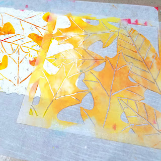 StencilGirl Talk: Symbol of luck + mixed media greeting card + paper ...