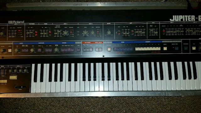 MATRIXSYNTH: Roland Jupiter 6 Synthesizer with Road Case and Manual