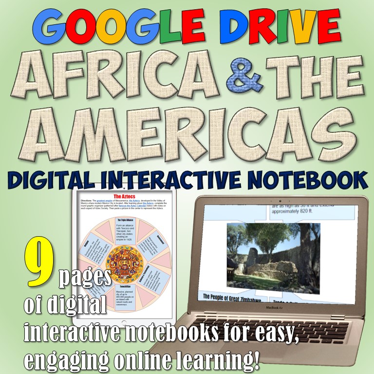 Students of History: Inca, Maya, Aztec Google Classroom Set PLUS ...