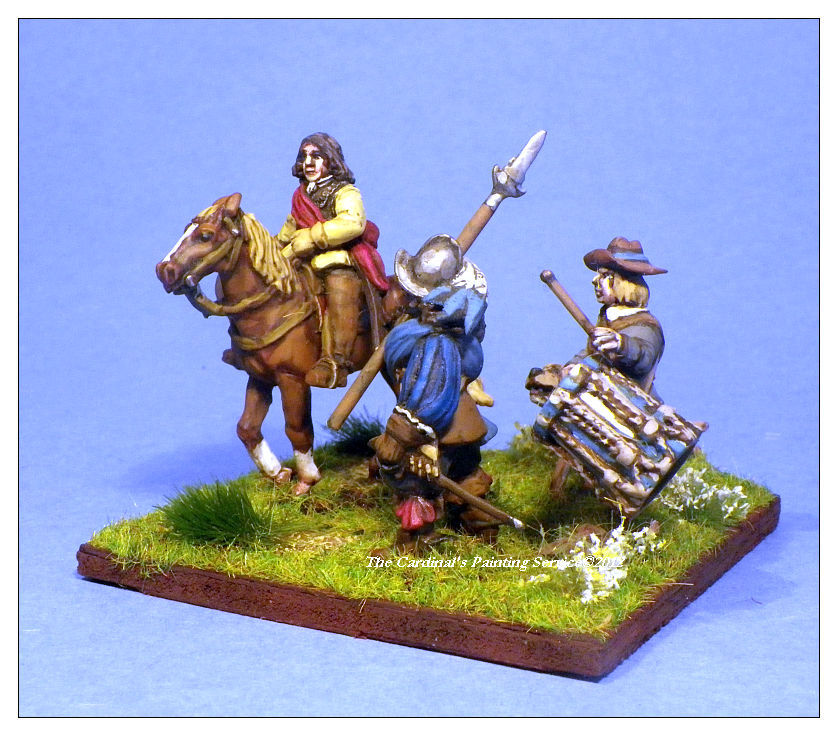 The Cardinal's Wargame Reveries: 28mm ECW mounted command