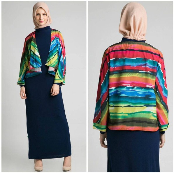 Kumpulan Gambar Baju Muslim Modern Dress Simple dan Cantik