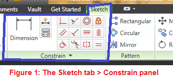 Share Ku: Tutorial Constrain 2D Inventor