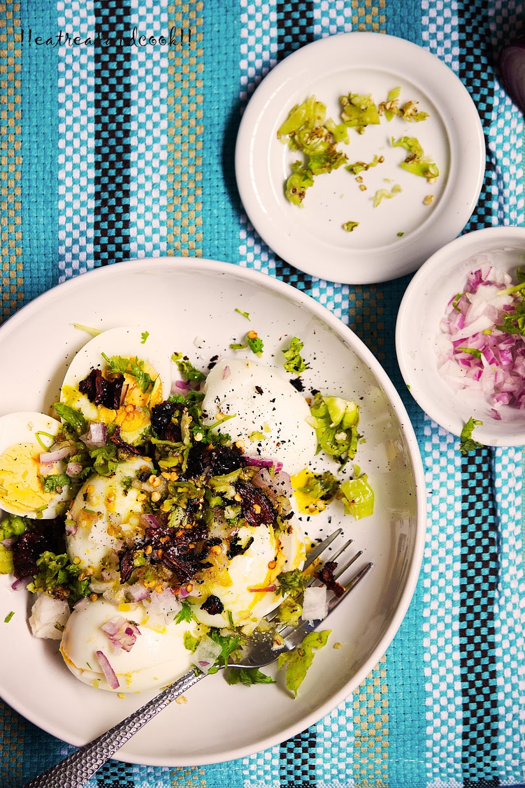 Dimer Bhorta / Bengali Mashed Boiled Egg