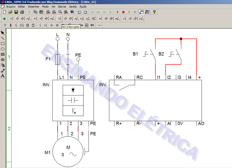 Como utilizar o Inversor de Frequência no CADe SIMU e simular ...