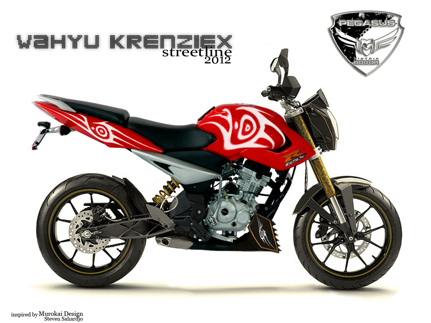 WahyuKrenziex: Visualisasi Kolaborasi KTM Duke 200 dengan Pulsar 135LS.