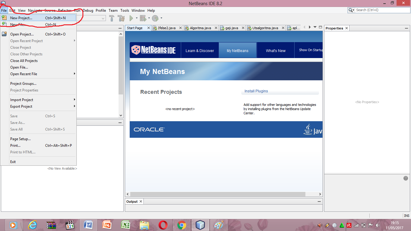 Membuat Struk Belanja Dengan Netbeans