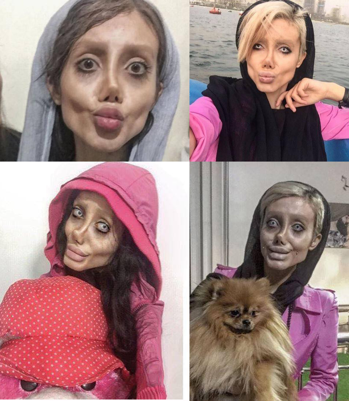 Virtual Stroller: Sahar Tabar, The Iranian Teen Anglina Jolie Wannabe ...