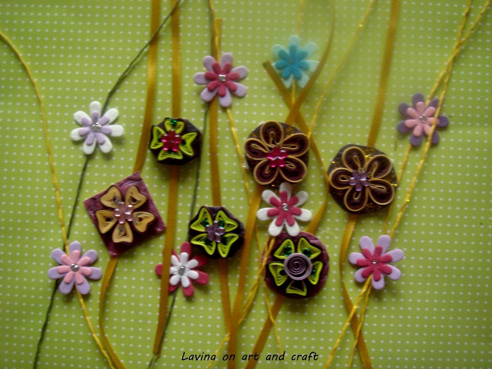 Life's little treasures: Handmade Rakhi | Felt Rakhi | Kids Origami ...
