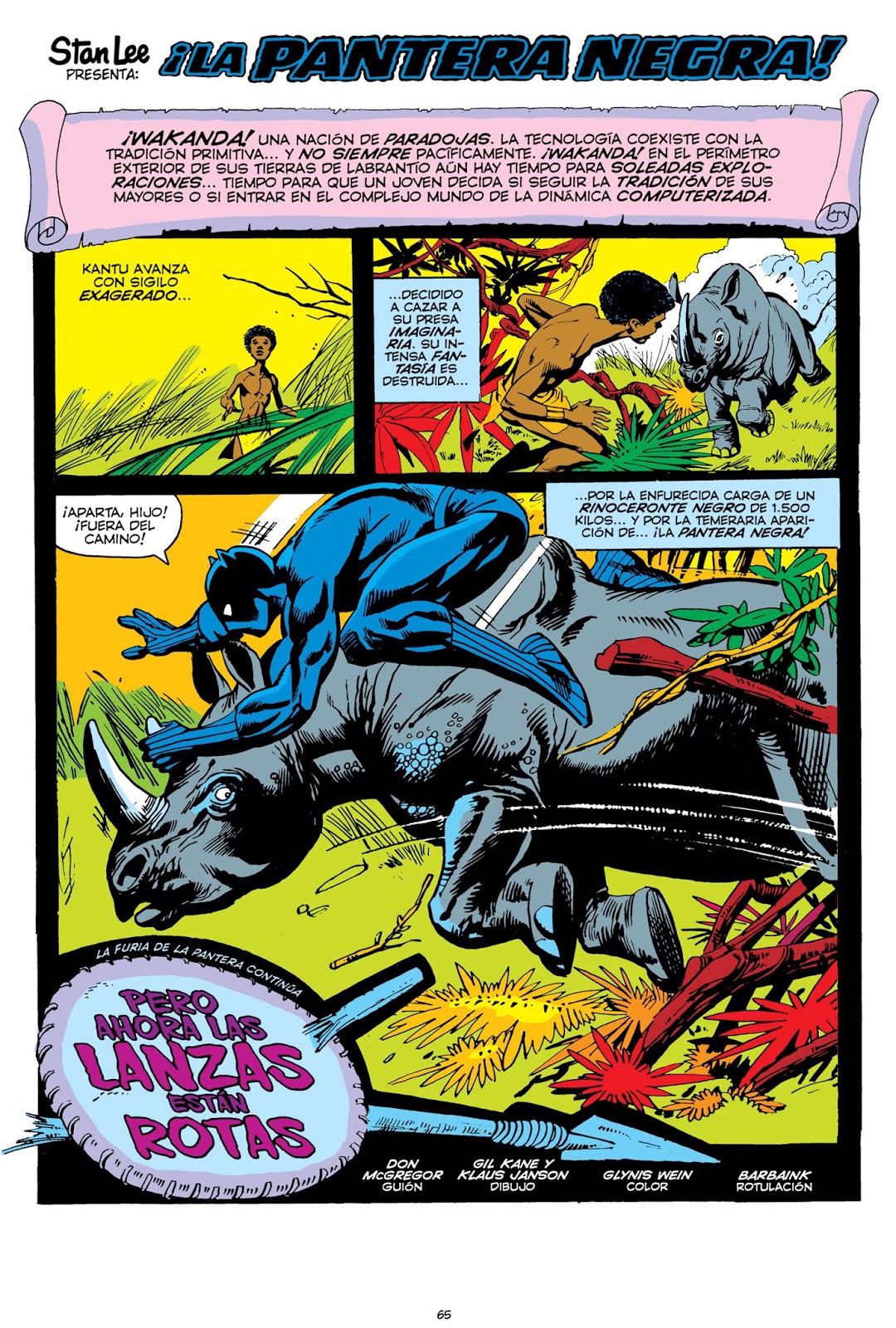 Galicia Comic: Marvel Gold: Pantera Negra 1 - La furia de la Pantera