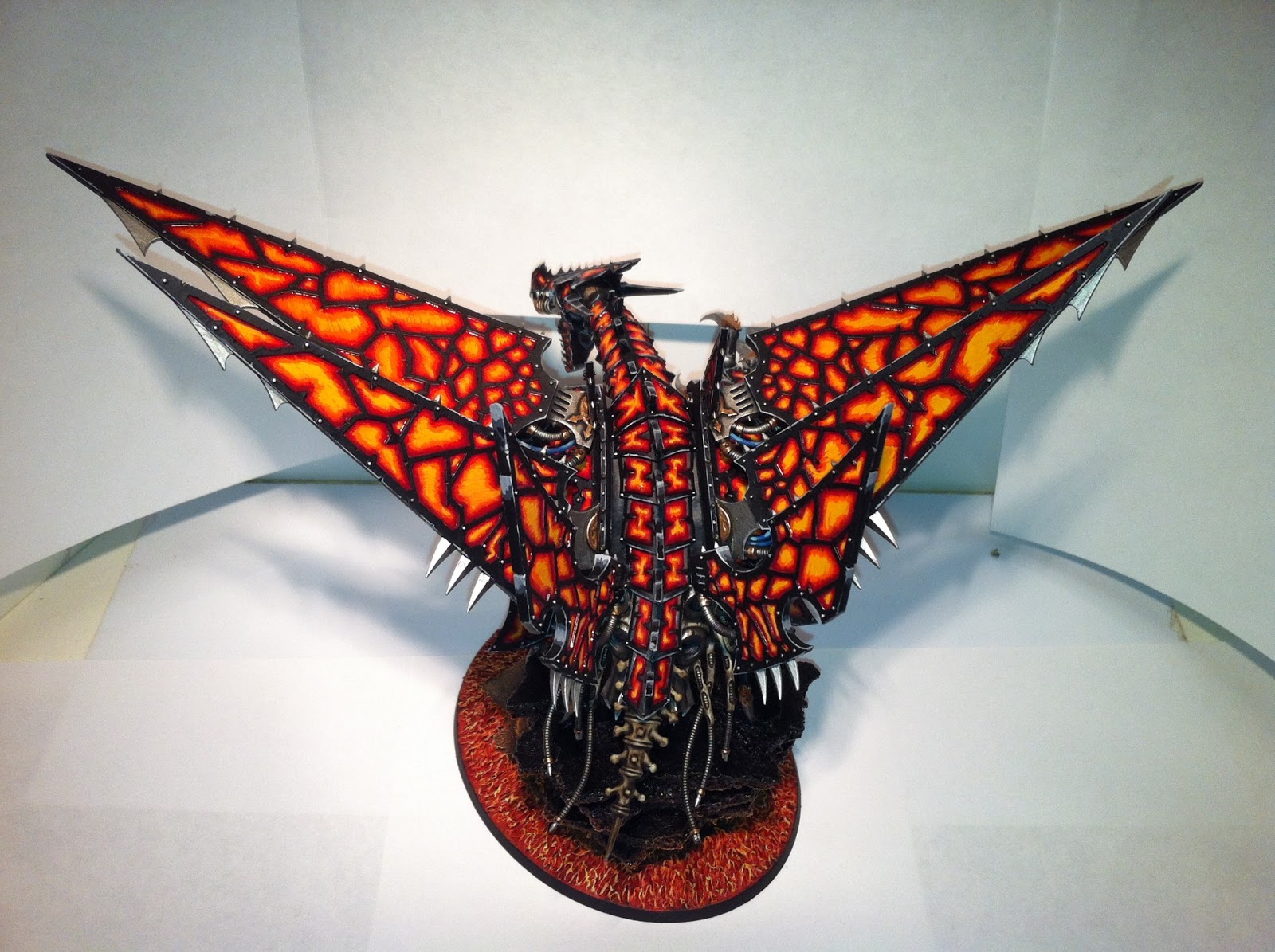 40k Showcase Miniature Painting Studio: New Chaos Heldrake Conversion!!