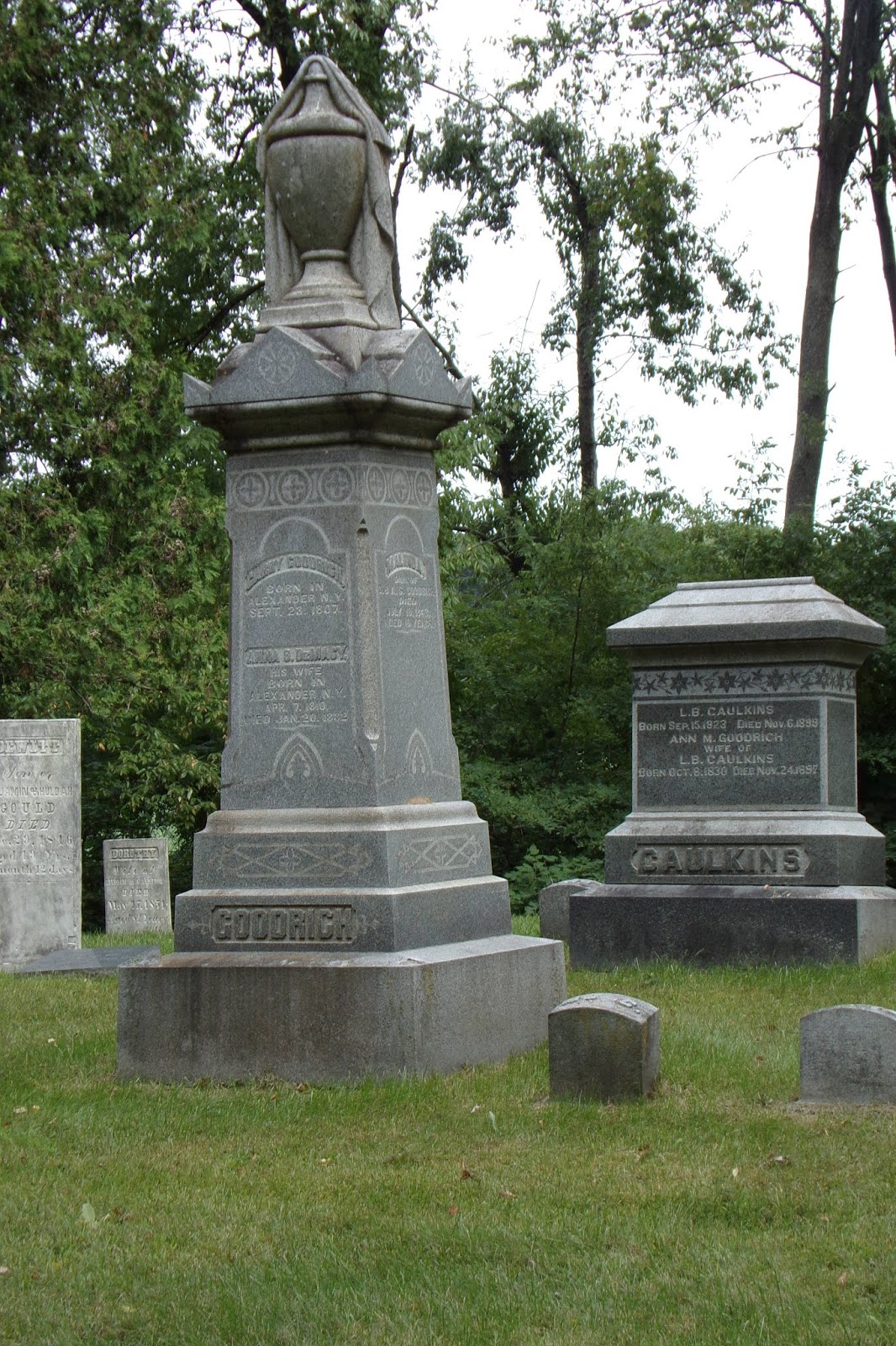 Maple Grove Cemetery: 29 Days - Cemetery Tuesday / Goodrich Cemetery ...