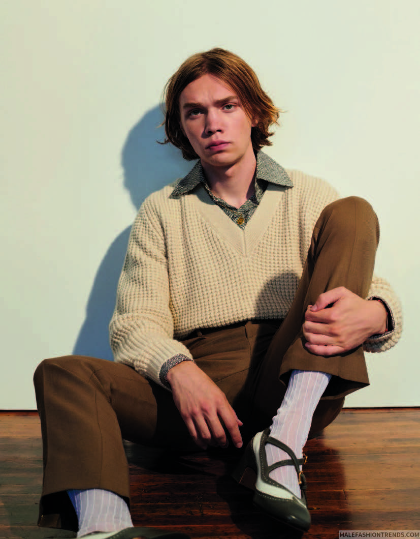 Charlie Plummer para L'Officiel Hommes Paris por Evan Browning