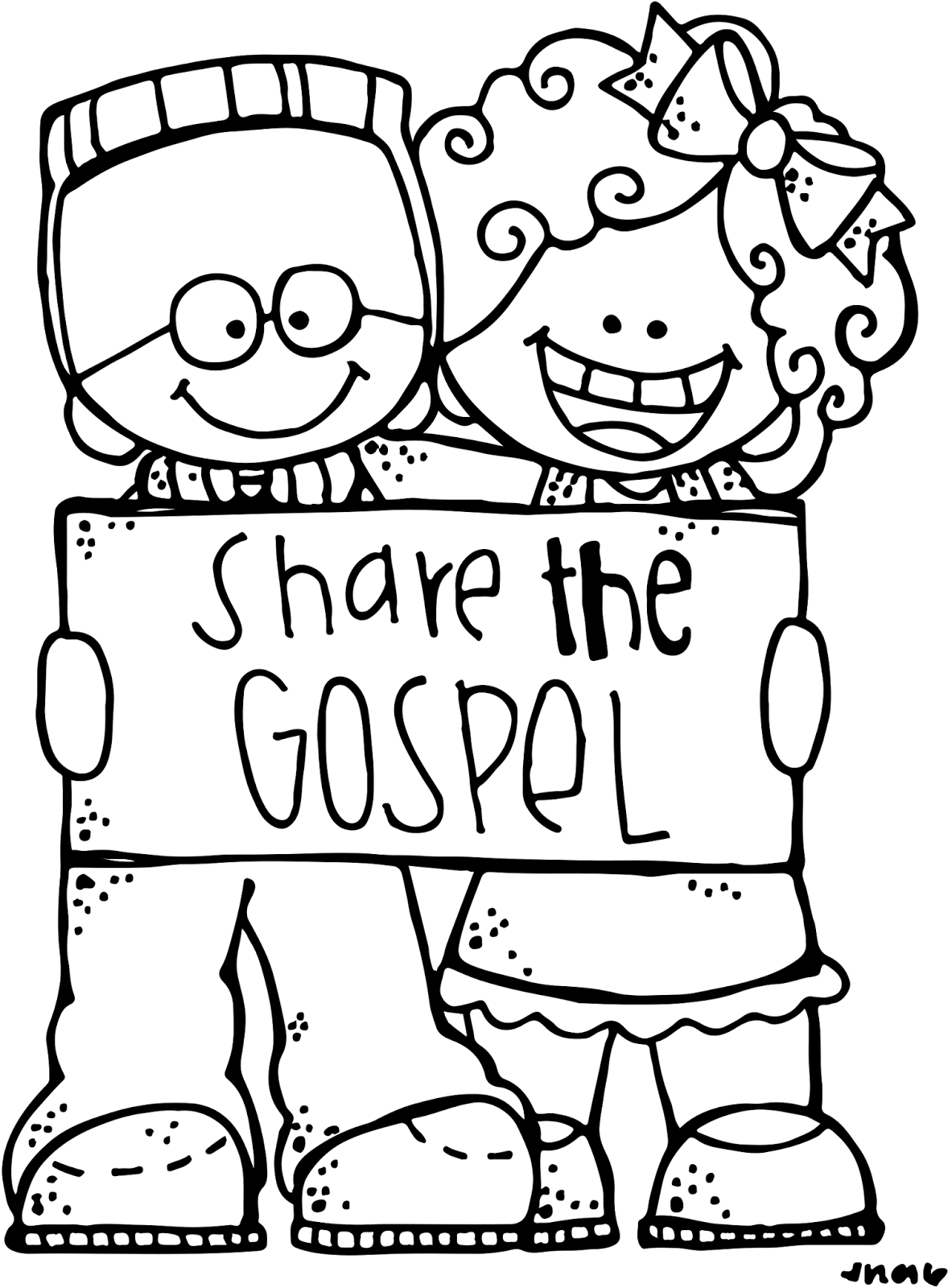 Melonheadz LDS illustrating: General Conference Inspirations clip art