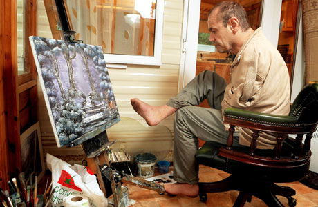 Life Around Us: Disabled Artist With there Art-Peter Longstaff