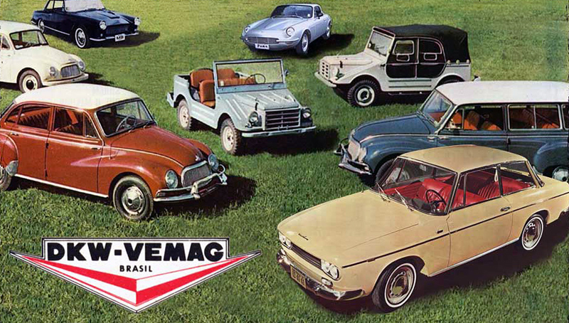 Viajando num Volks!: Grandes Brasileiros, Vol. V: DKW Vemag e Derivados